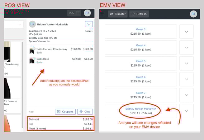 Using EMV Mode with your ThumbzUp Device